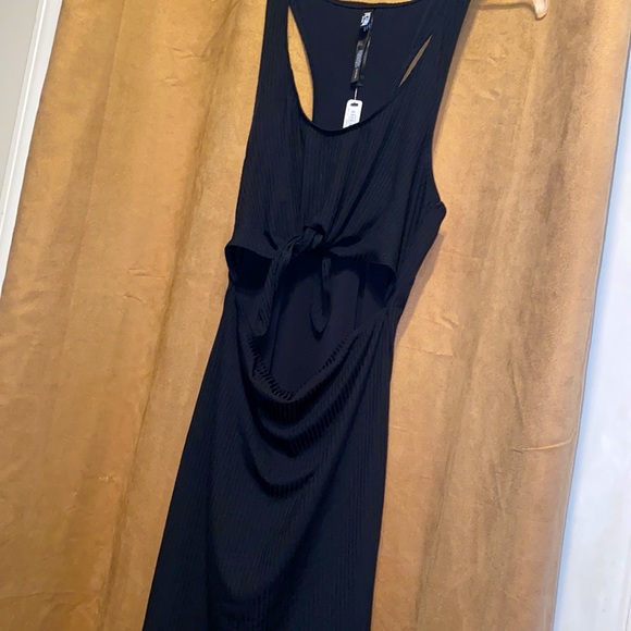 Victoria's Secret | Dresses | Victoria Sport Womens Black Ribbed Tank ...